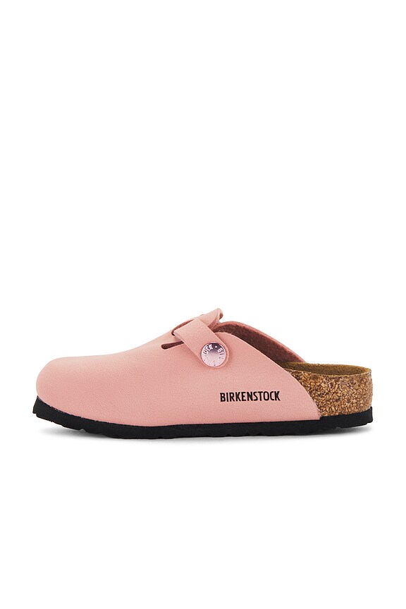 BIRKENSTOCK Kids Boston Clog in Pink Clay | REVOLVE