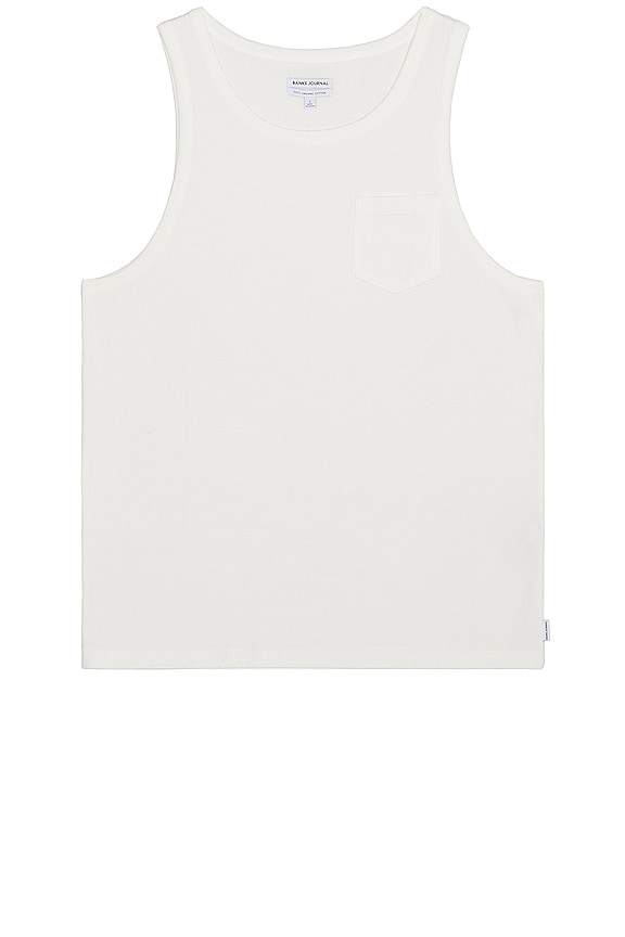 Banks Journal Primary Tank in Off White | REVOLVE