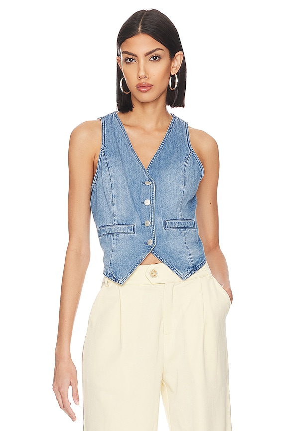 BLANKNYC Denim Vest in Timeless | REVOLVE