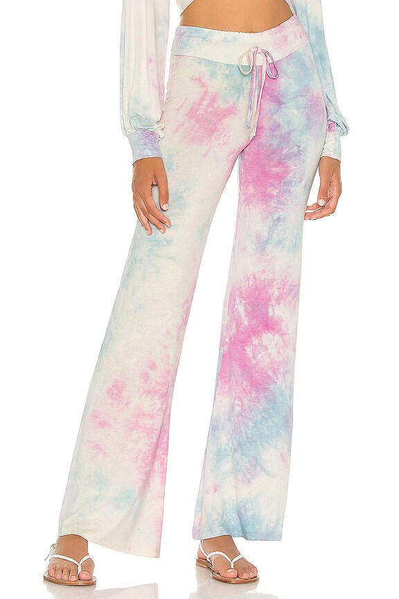 BEACH RIOT Riot Lounge Pant in Light Tie Dye | REVOLVE