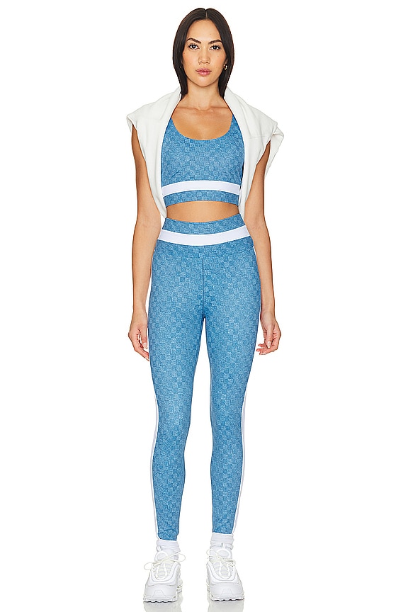 BEACH RIOT Mackenzie Top in Denim Daze | REVOLVE