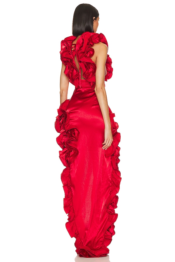 Bronx and Banco Aurora Gown in Red | REVOLVE