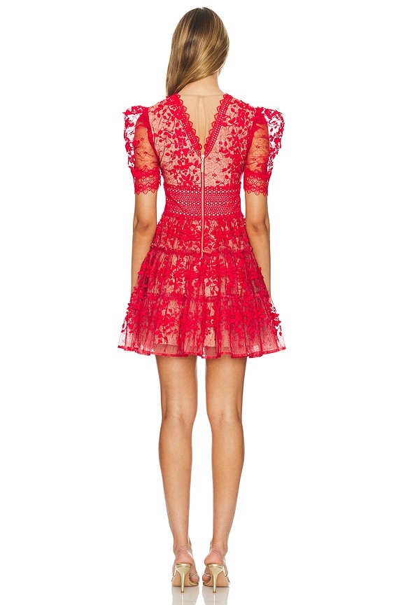 Bronx and Banco Megan Mini Dress in Red | REVOLVE