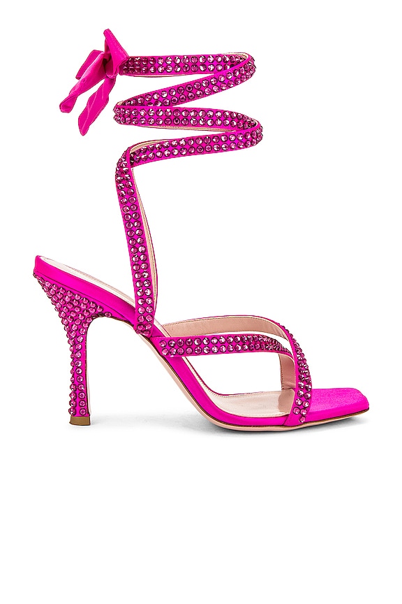 Bronx and Banco X REVOLVE Issa Heels in Fuchsia | REVOLVE