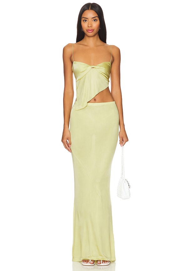 BUCI The Veranda Skirt in Honeydew | REVOLVE