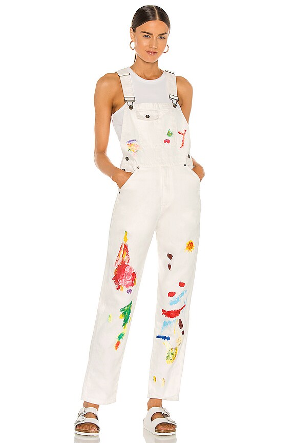 By Samii Ryan x Dessie Jackson Studio Overalls in White | REVOLVE