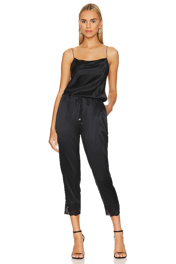 CAMI NYC Laresa Jumpsuit in Black | REVOLVE