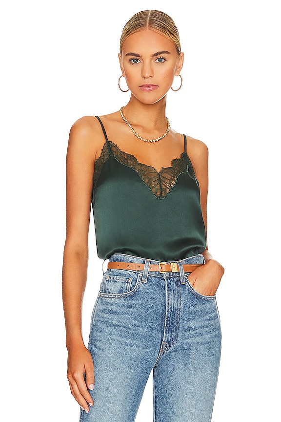 CAMI NYC Daisy Cami in Hunter | REVOLVE