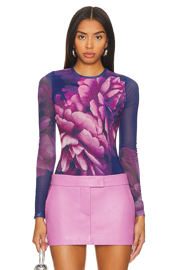 CAMI NYC Brooks Bodysuit in Macro Floral | REVOLVE