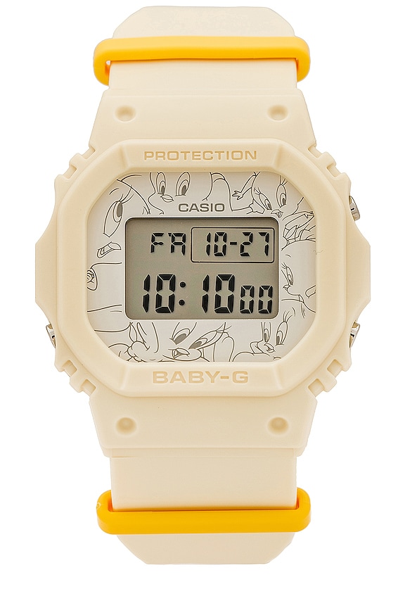 G-Shock Baby G x Tweety BGD565 Watch in Yellow | REVOLVE