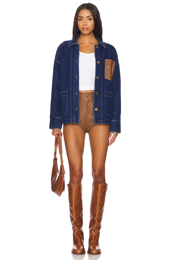 Central Park West x REVOLVE Hot Shorts in Brown | REVOLVE