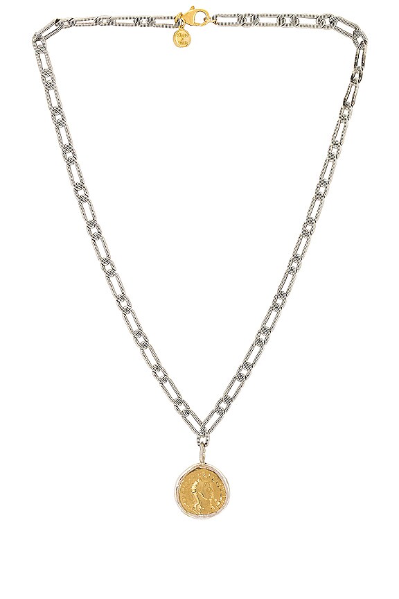 Child of Wild Aurelian Coin Necklace in Gold | REVOLVE