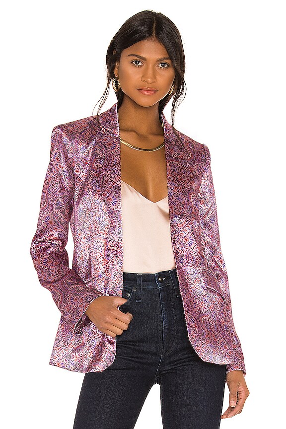 Cinq a Sept Estelle Jacket in Tea Rose Multi | REVOLVE