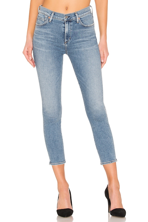 Citizens of Humanity Rocket Crop High Rise Skinny in Serenity | REVOLVE