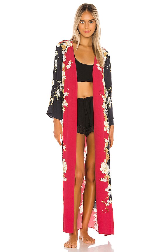 Cleobella Garnet Kimono in Red | REVOLVE