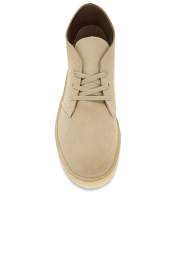 Clarks Desert Coal in Stone Suede | REVOLVE