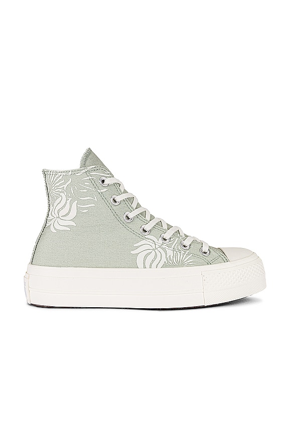 Converse Chuck Taylor All Star Lift Graphic Sneaker in Summit Sage ...