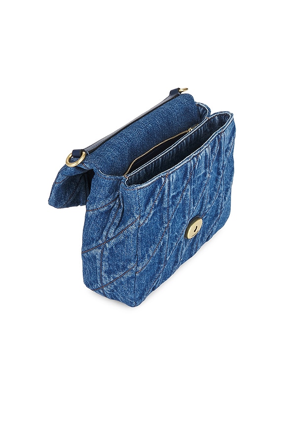 Coach Quilted Denim Times Square Tabby Bag in Deep Blue | REVOLVE
