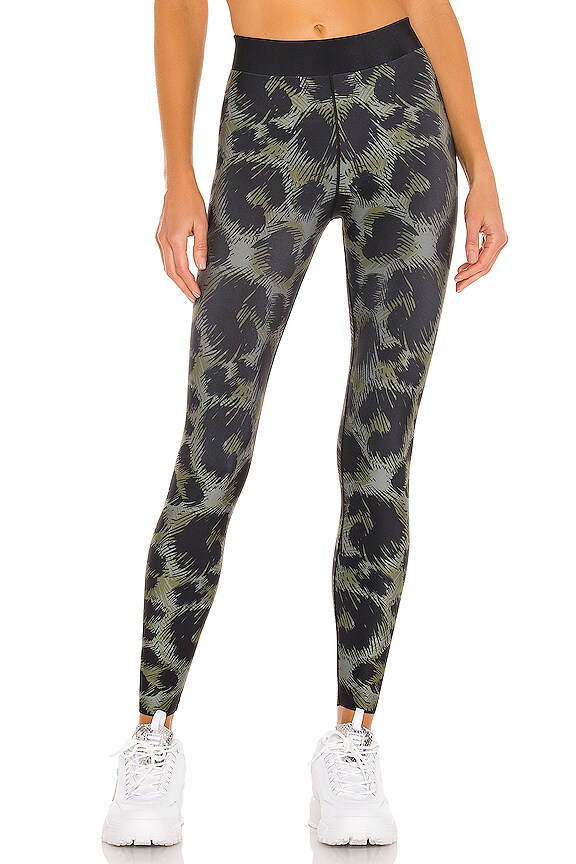 cor designed by ultracor Leopard Ploom Legging in Olive | REVOLVE