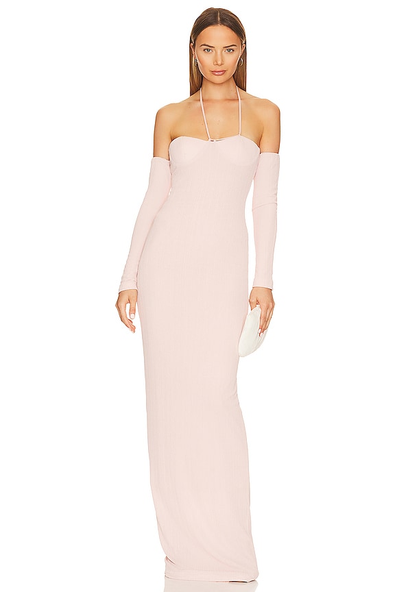 Ceren Ocak Knit Dress in Pink | REVOLVE