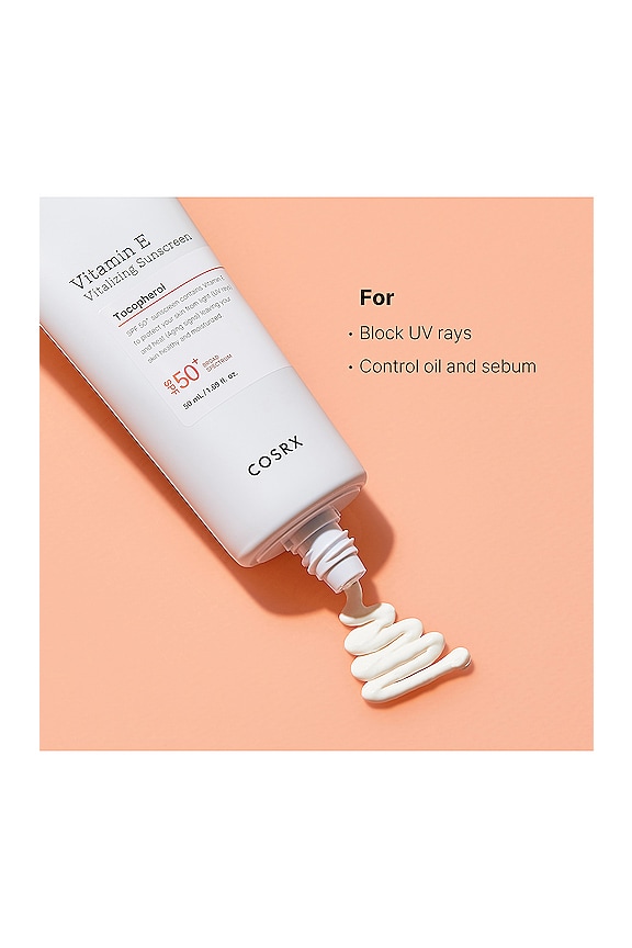 COSRX Vitamin E Vitalizing Sunscreen SPF 50+ | REVOLVE