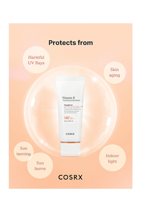 COSRX Vitamin E Vitalizing Sunscreen SPF 50+ | REVOLVE