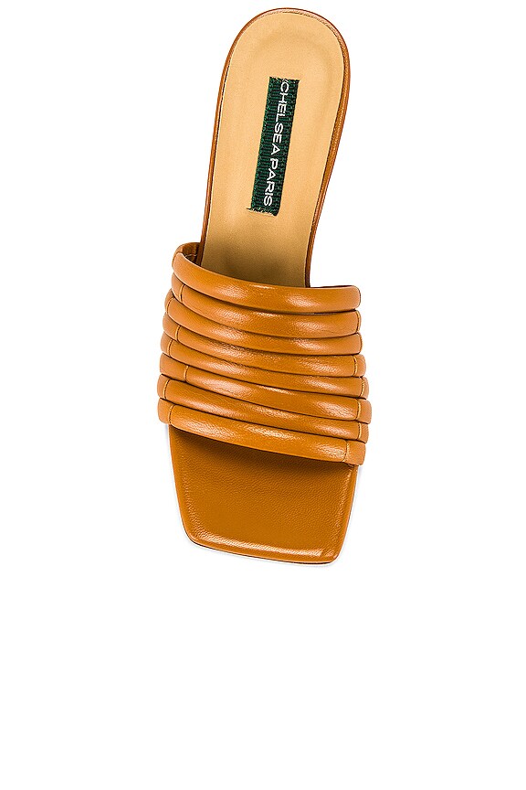 Chelsea Paris Ace Mule in Catechu Wood | REVOLVE