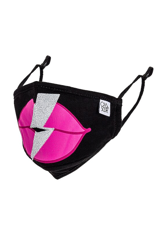 Chaser Protective Face Mask in Bolt Lips | REVOLVE