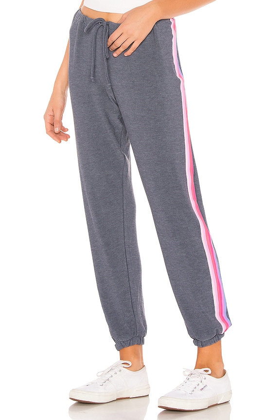 Chaser Stripe Pants in Blue Jay | REVOLVE