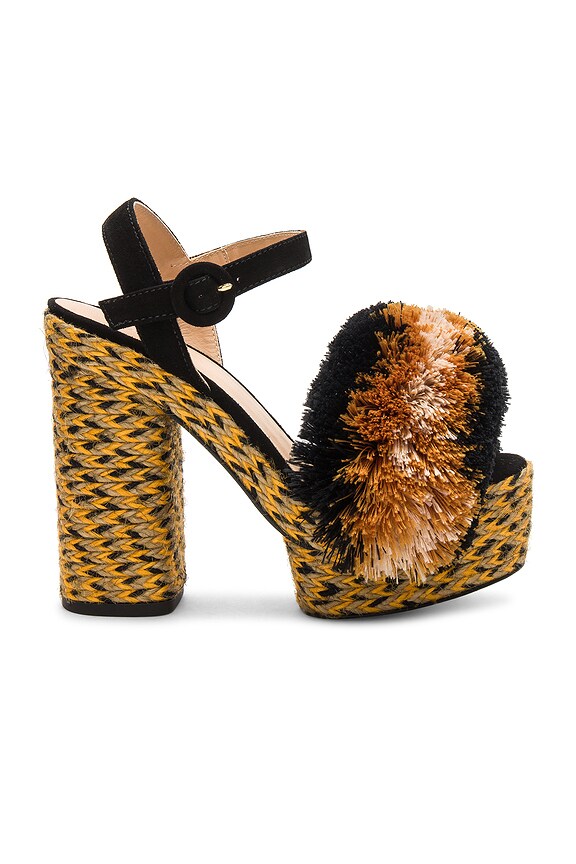 Castaner Acai Heel in Negro Multi | REVOLVE