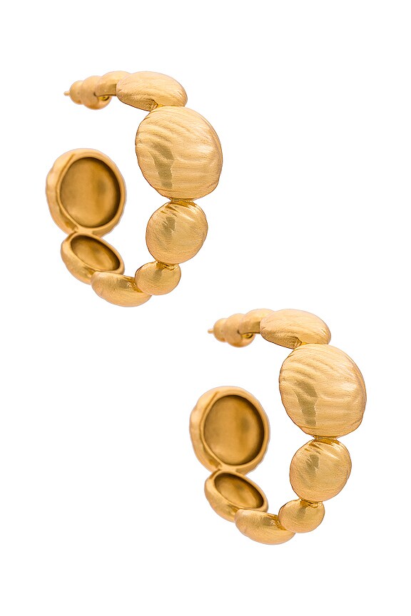 Cult Gaia Shirin Earring in Brushed Bass | REVOLVE