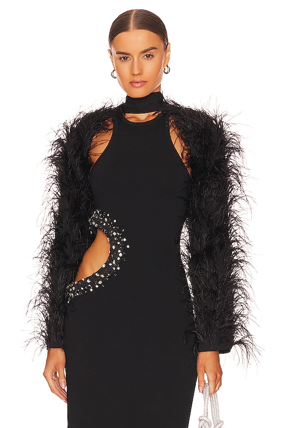 Cult Gaia Audrey Jacket in Black | REVOLVE