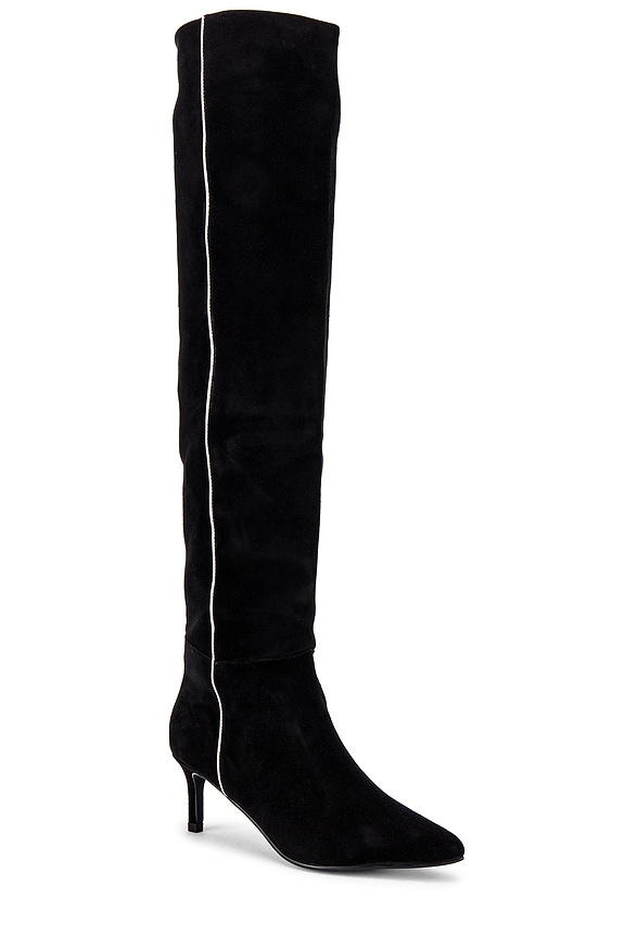 Caverley Jazzy Boot in Black Suede | REVOLVE