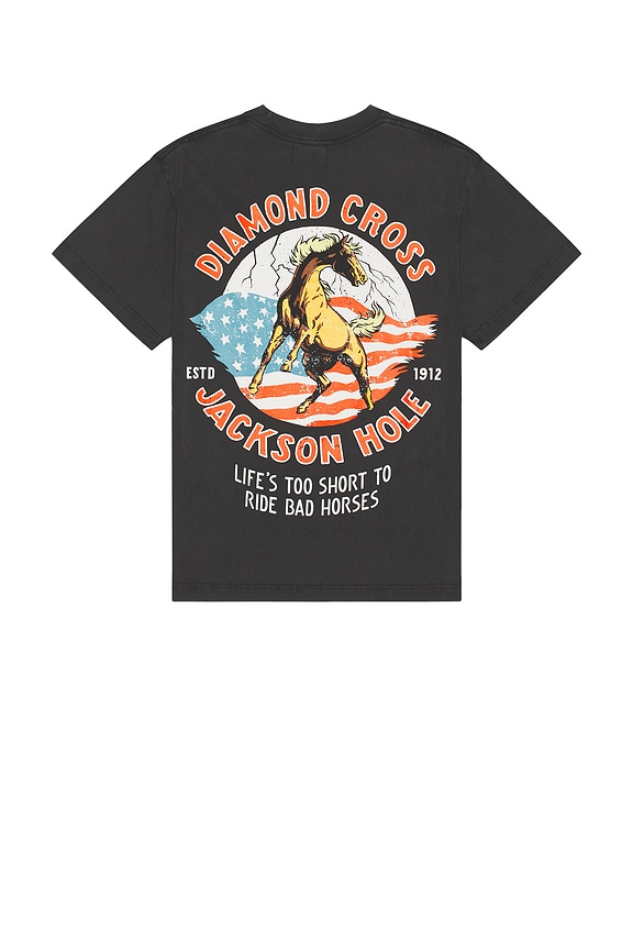 Diamond Cross Ranch American Horse in Charcoal | REVOLVE