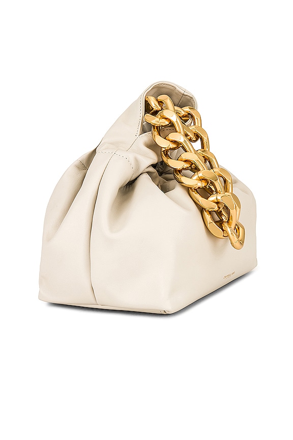 DeMellier London Santa Monica Chain Bag in Off White | REVOLVE