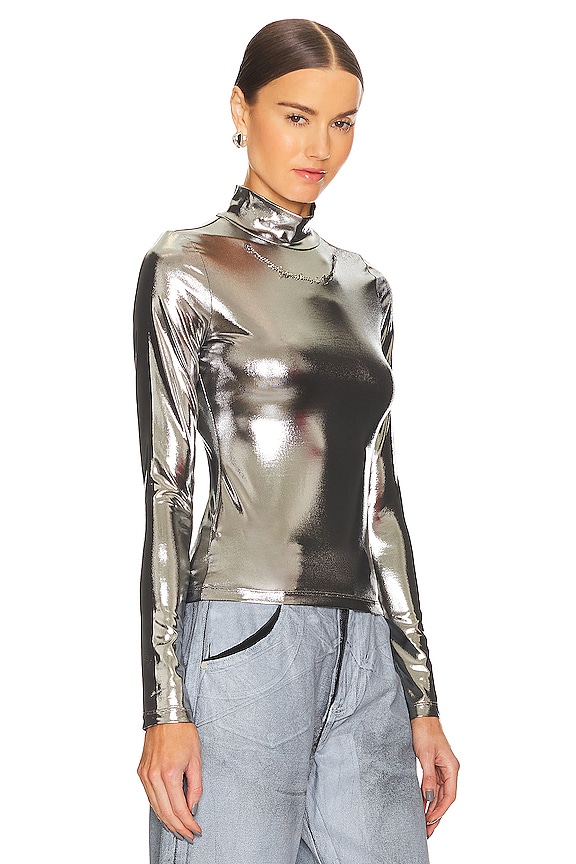 Diesel Meta Top in Deep Black | REVOLVE