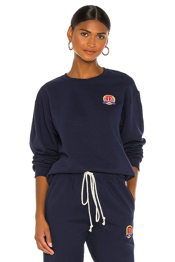 DANZY Classic Collection Sweatshirt in Navy Blue | REVOLVE