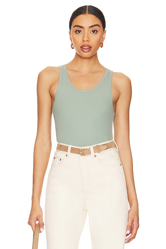 Dr. Denim Demi Tank Top in Pale Shore | REVOLVE