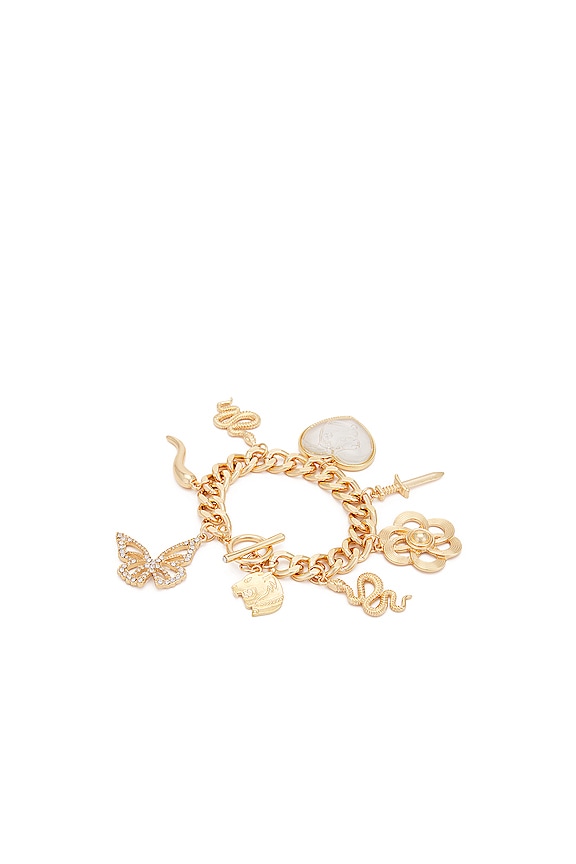 DUNDAS x REVOLVE Charlotte Bracelet in Gold | REVOLVE