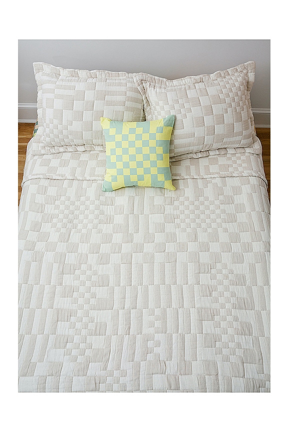 Dusen Dusen Check Queen Coverlet Set | REVOLVE