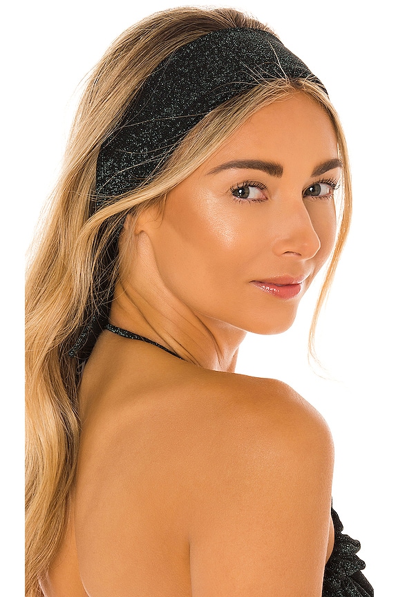 DEVON WINDSOR BANDA PARA EL PELO en Midnight Green | REVOLVE