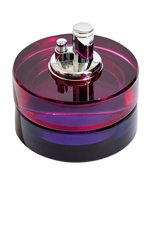 Edie Parker Glass Tabletop Lighter in Mixed Berry | REVOLVE