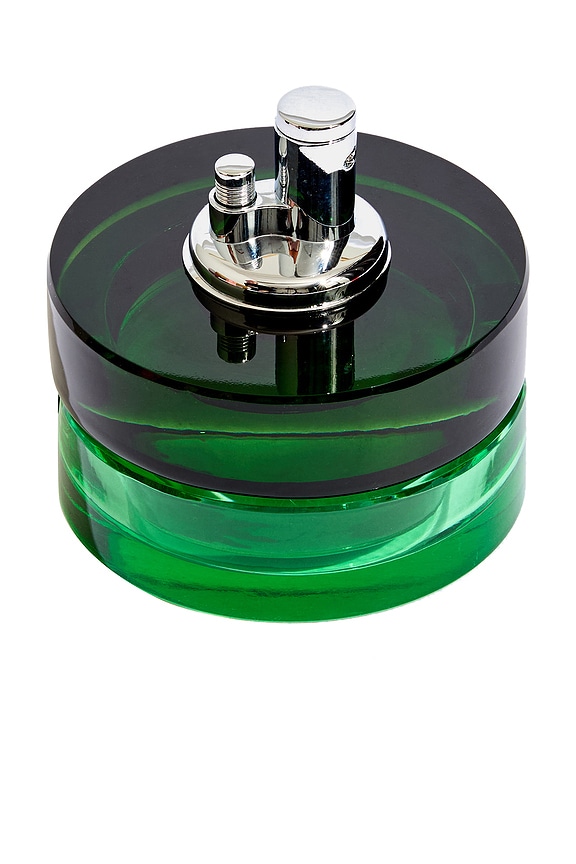Edie Parker Glass Tabletop Lighter in Grass Green | REVOLVE