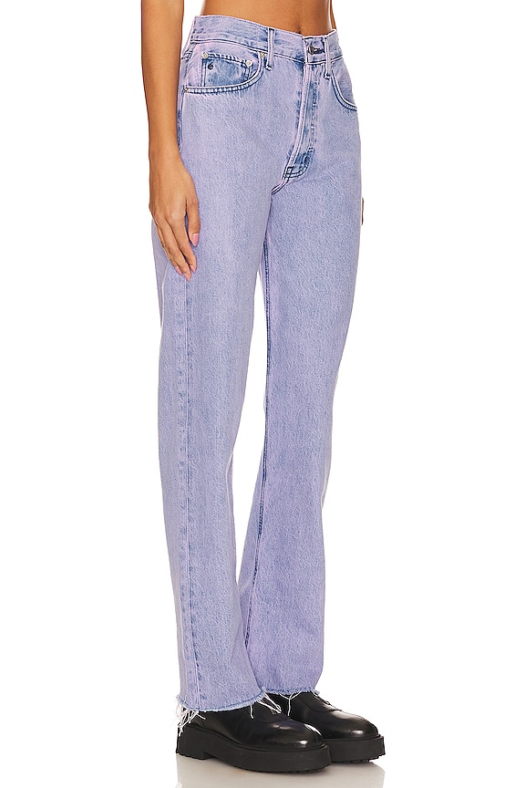 ETICA Carine High Waist Straight in Cyclone Violet | REVOLVE