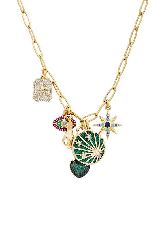 Elizabeth Cole Renata Necklace in Gold | REVOLVE