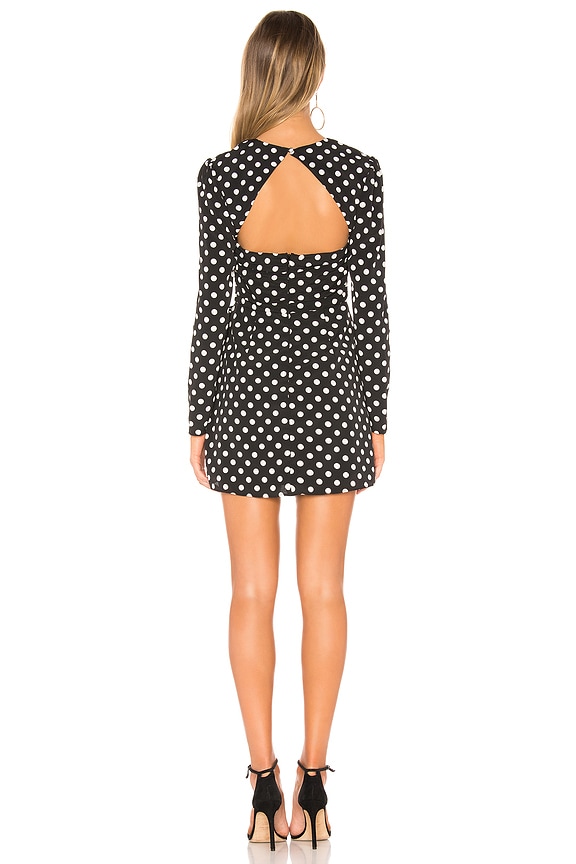 The East Order Amy Mini Dress in Merci Polka | REVOLVE