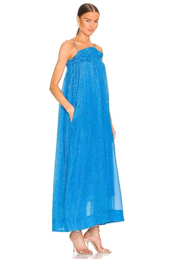 Essentiel Antwerp Bibi Maxi Dress in Blue Sapphire | REVOLVE