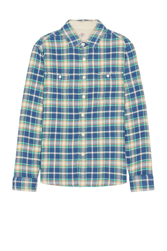Faherty The Surf Flannel Shirt in Landing Point Plaid | REVOLVE