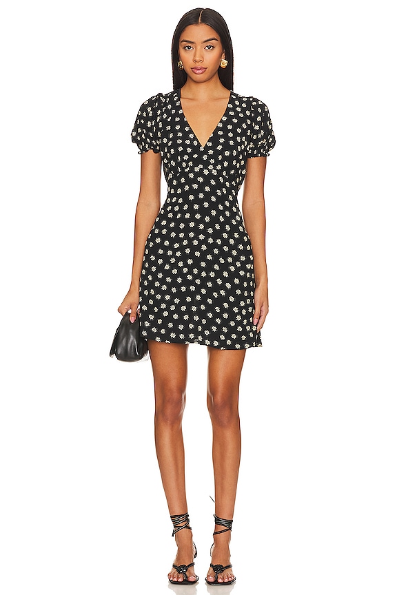 FAITHFULL THE BRAND Albertina Mini Dress in Las Flores Floral | REVOLVE