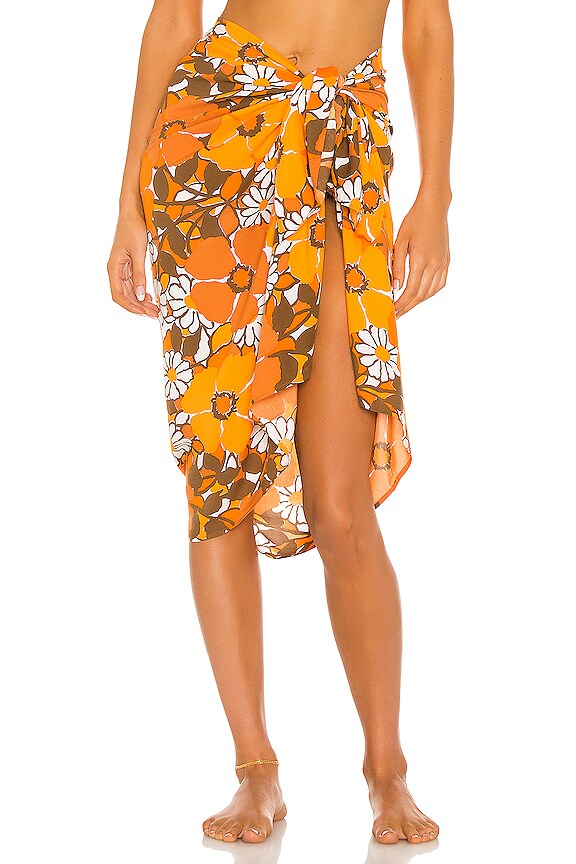 FAITHFULL THE BRAND Nixie Pareo in Orange Isola Floral | REVOLVE